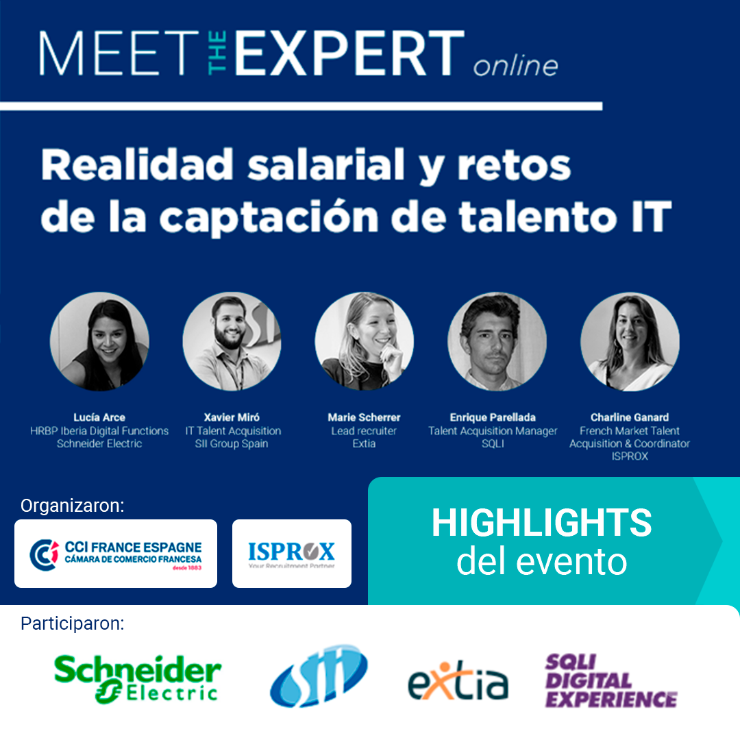 “Realidad salarial y retos de la captación del talento IT” Meet The Expert